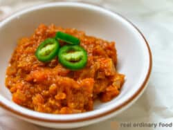 Silsi (Eritrean Tomato Sauce with Berbere Spice) - Earth to Veg