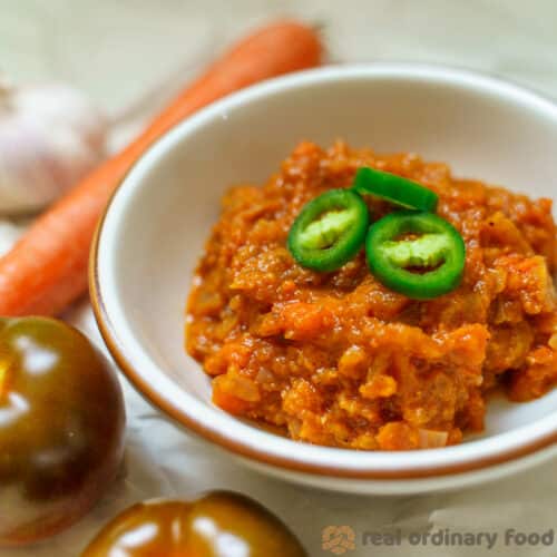 Silsi (Eritrean Tomato Sauce with Berbere Spice) - Earth to Veg