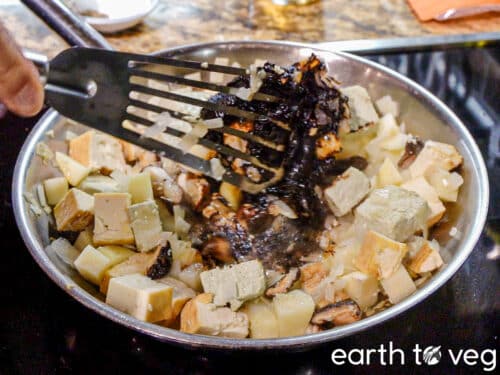 Vegan Jajangmyeon for Two (Korean Black Bean Noodles)