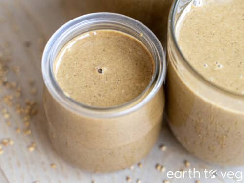 Traditional Roasted Sesame Paste Recipe - Earth to Veg