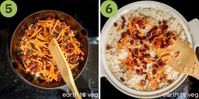 Vegetarian Kabuli Pulao (Afghan Rice) - Earth to Veg