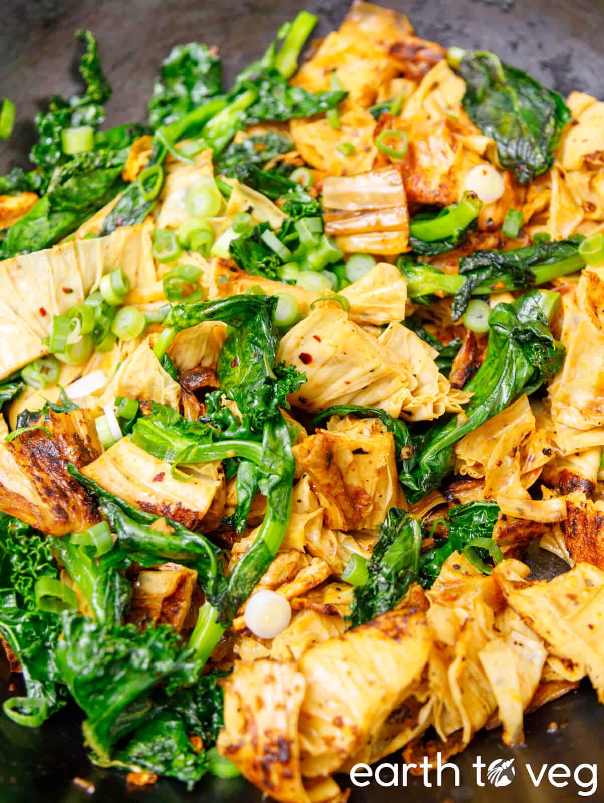 Tofu Skin Stir Fry - Earth to Veg