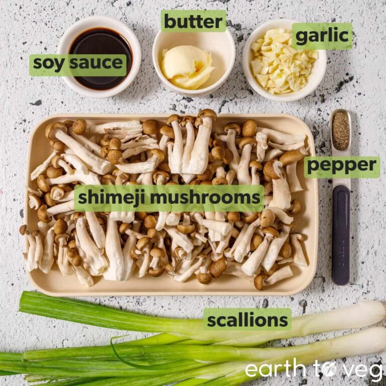 Shimeji Mushroom Stir Fry - Earth to Veg